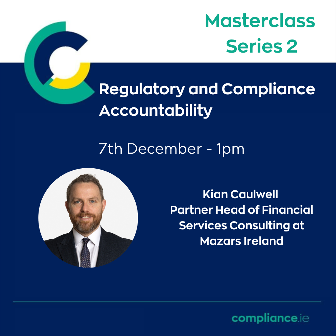 Compliance Institute Masterclass - Series 2 - Regulatory & Compliance ...